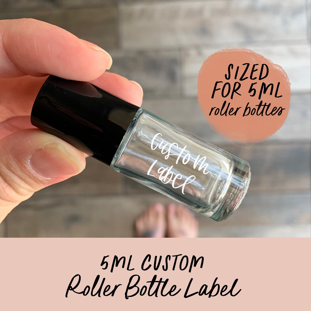 5ML Custom Roller Labels Roller Bottle Labels DIY Label - Etsy