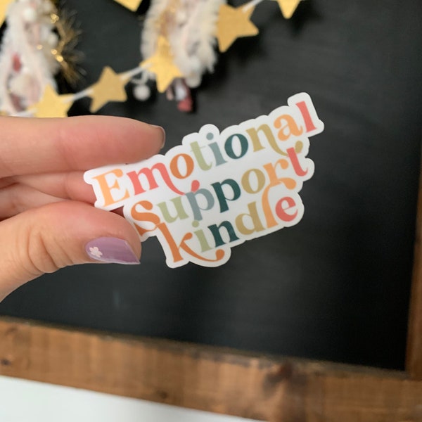 Emotional Support Kindle - Etsy