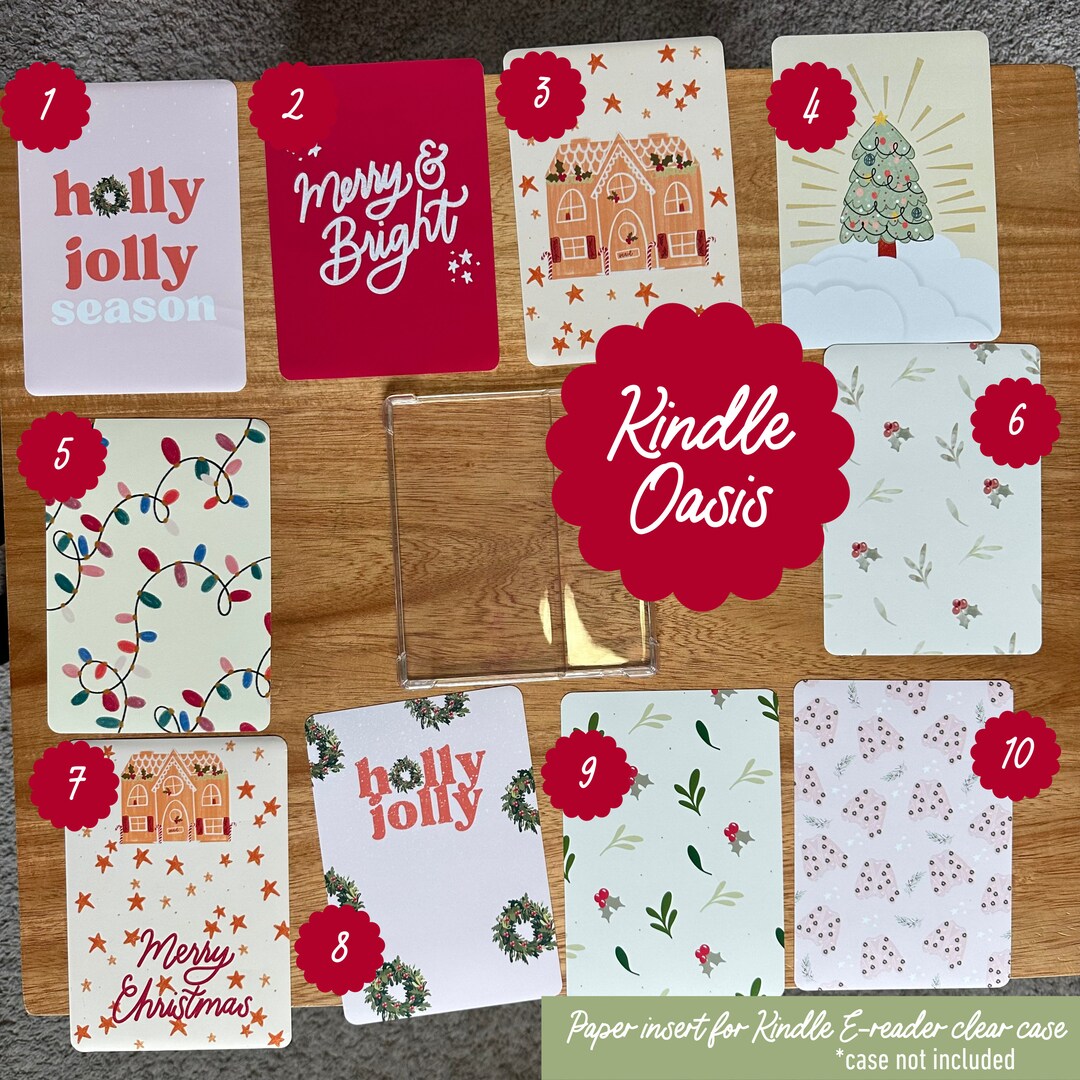 Original Art Cardstock Insert for OASIS Holiday Launch Clear - Etsy