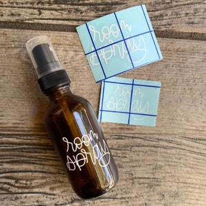 Room Spray Label Essential Oil Label, Refresh Room Spray, DIY Room ...