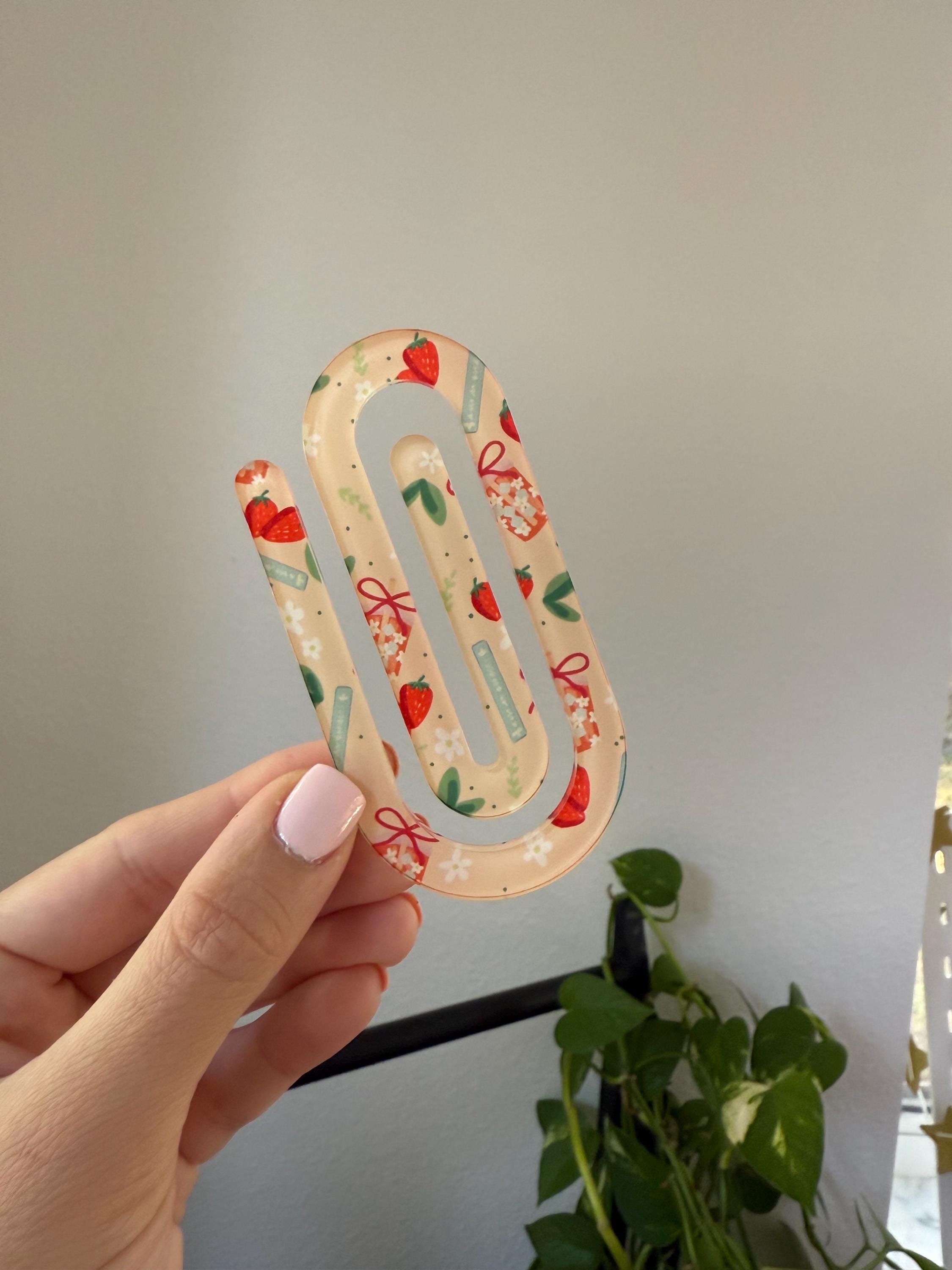 Jumbo Paper Clip Bookmark - Etsy