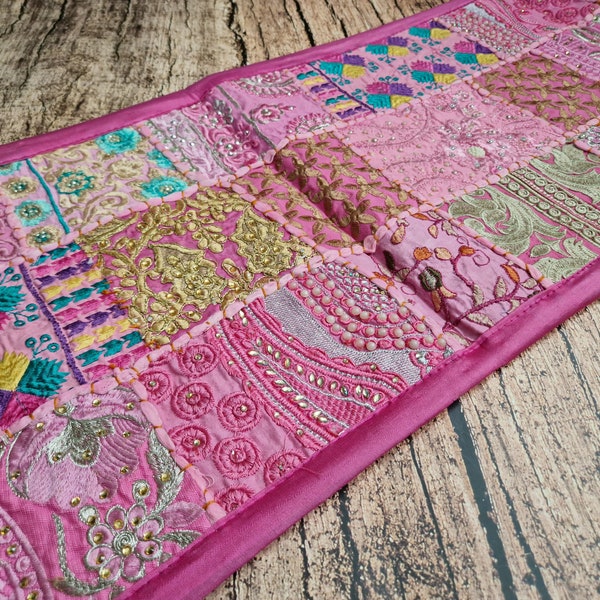 Patchwork Table Runner - Etsy