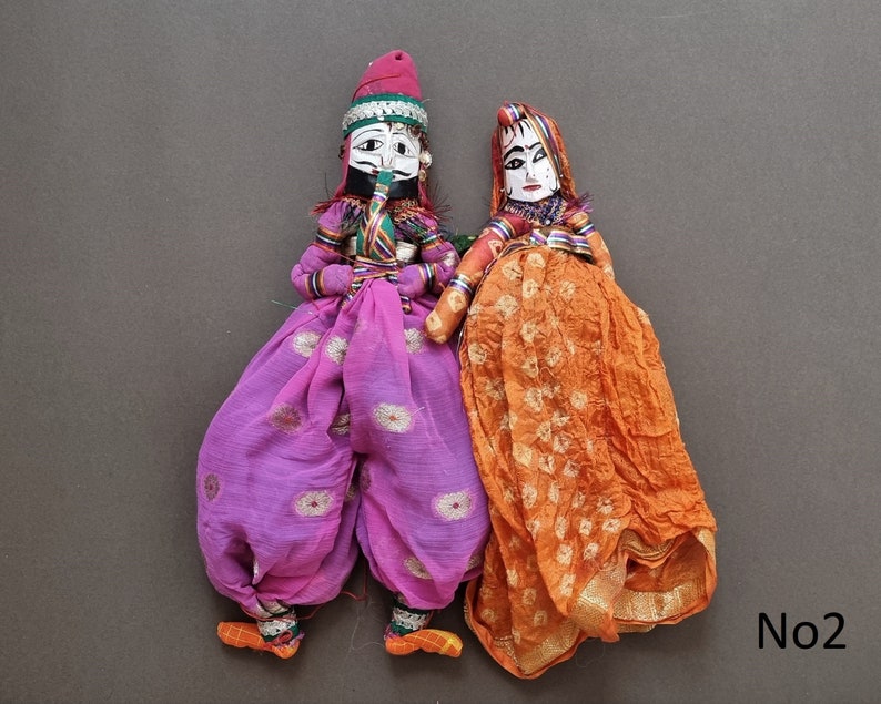 Traditional Indian Puppets. Vintage Wooden Dolls. - Etsy UK