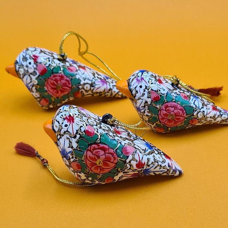 Paper Mache Birds - Etsy