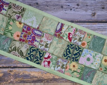 Patchwork Table Runner | Etsy