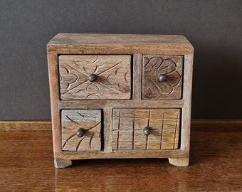 Small Wooden Chest | Etsy