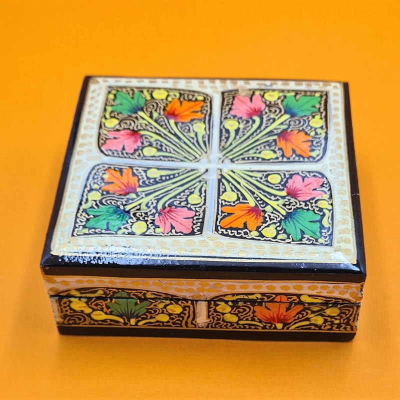 Hand Painted Box - Etsy