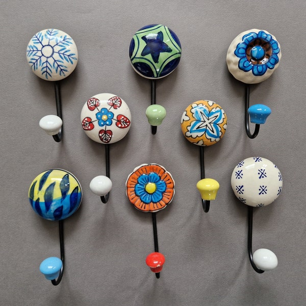 Ceramic Wall Hook - Etsy