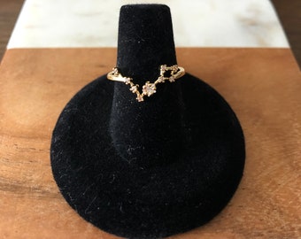 Pisces Gold Ring - Etsy