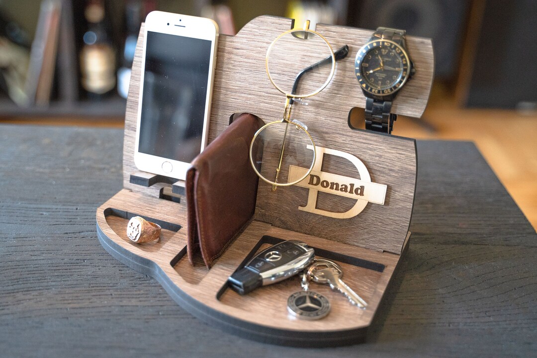 Docking Station Personalized Gift Tech Desk Birthday Gift - Etsy