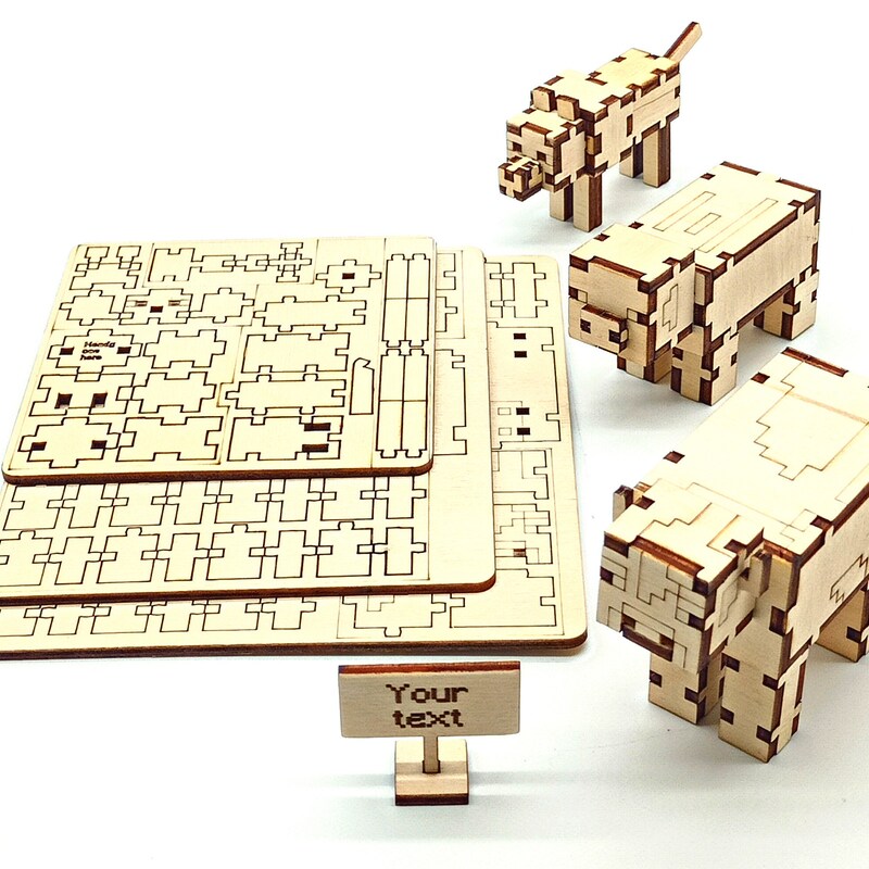 Laser Cut Puzzle - Etsy