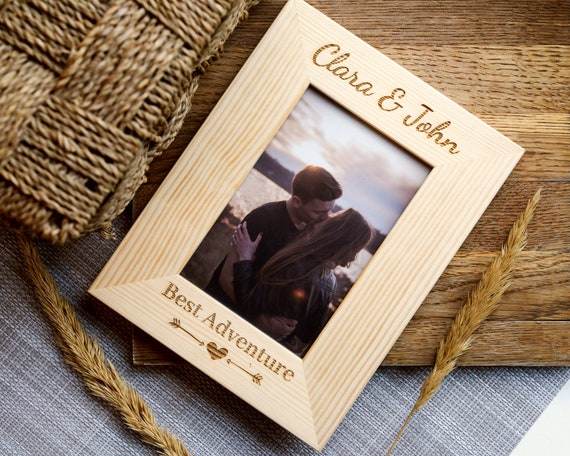 Engraved Photo Frame Personalized Engraved Picture Frame, New York