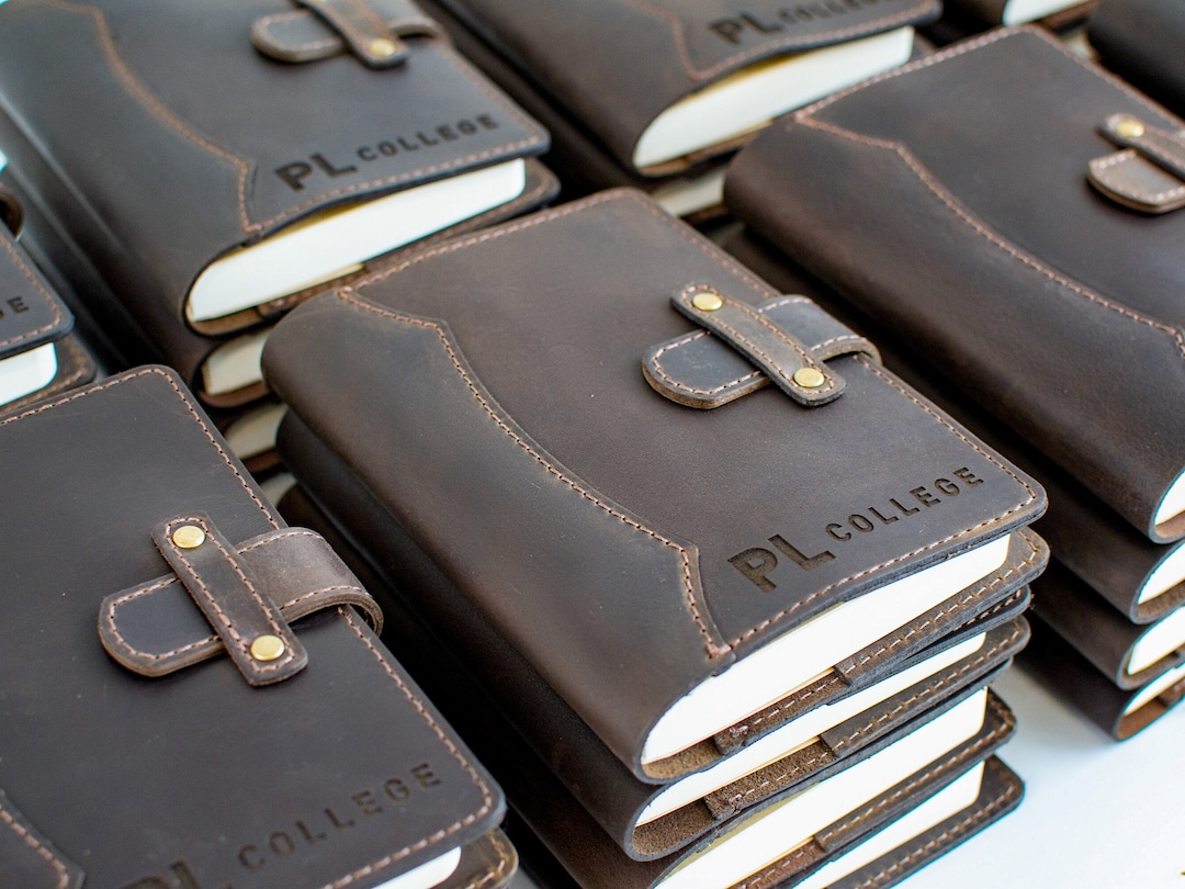 Refillable Personalized Notebook | Executive Corporate Gift ...
