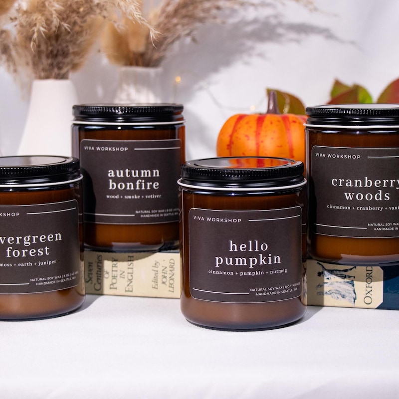 Handcrafted Candles - Etsy