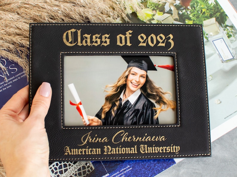 Personalized Graduation Picture Frame, Graduation Gift, Custom Grad ...