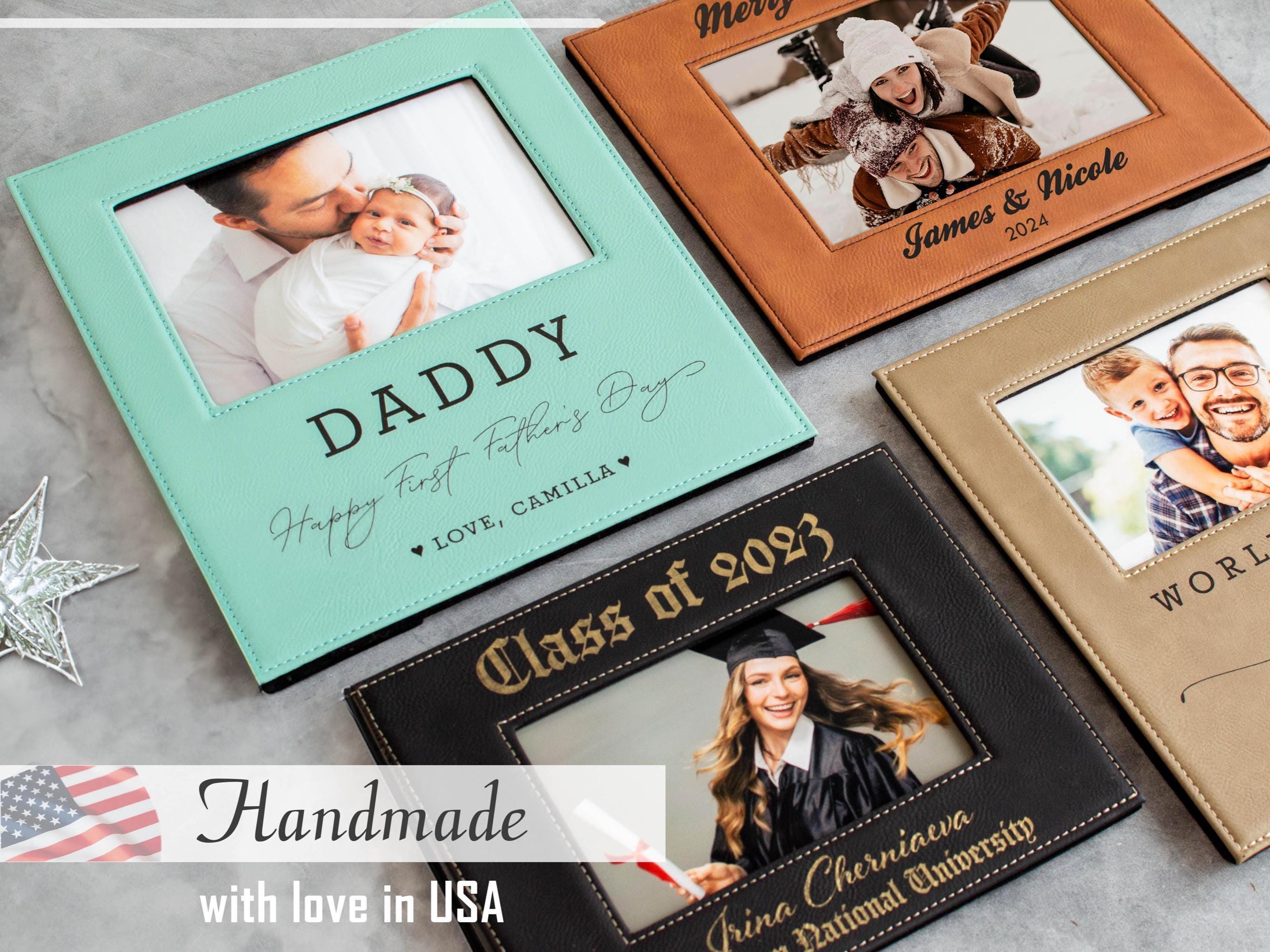 Personalized Holiday Photo Frame 2025 | Christmas Gift for Family or ...