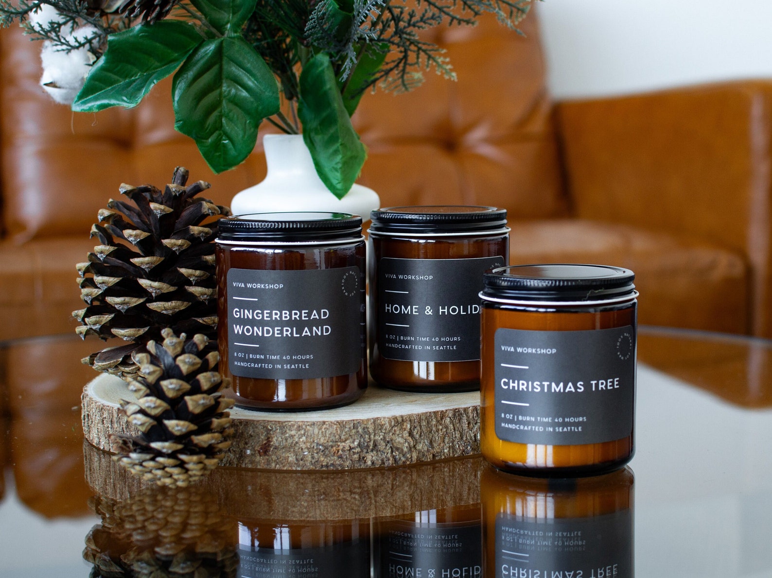 Christmas Candle | Gift Set of 3, Scented Candles, Christmas Gifts ...
