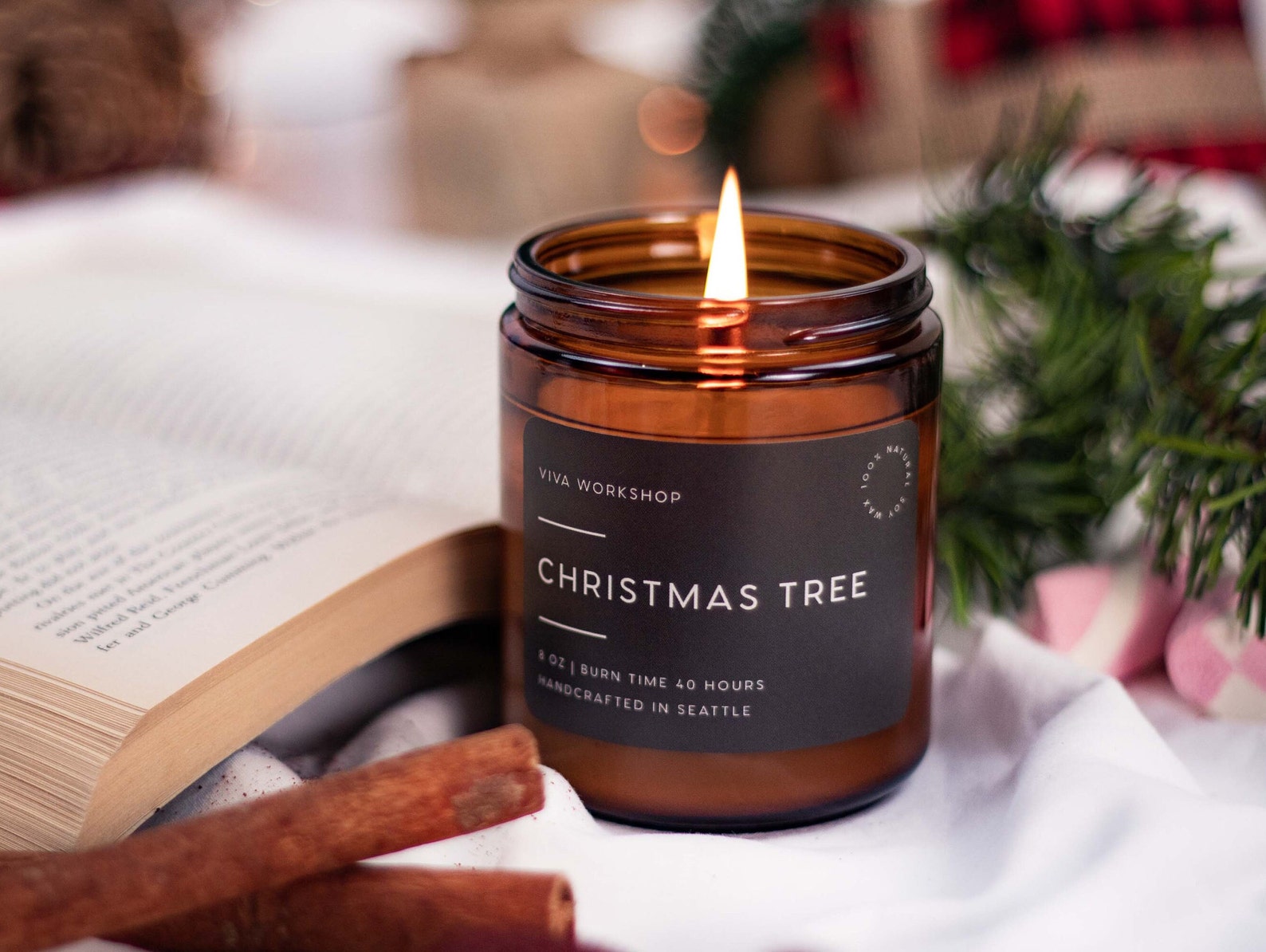 Christmas Candle | Gift Set of 3, Scented Candles, Christmas Gifts ...