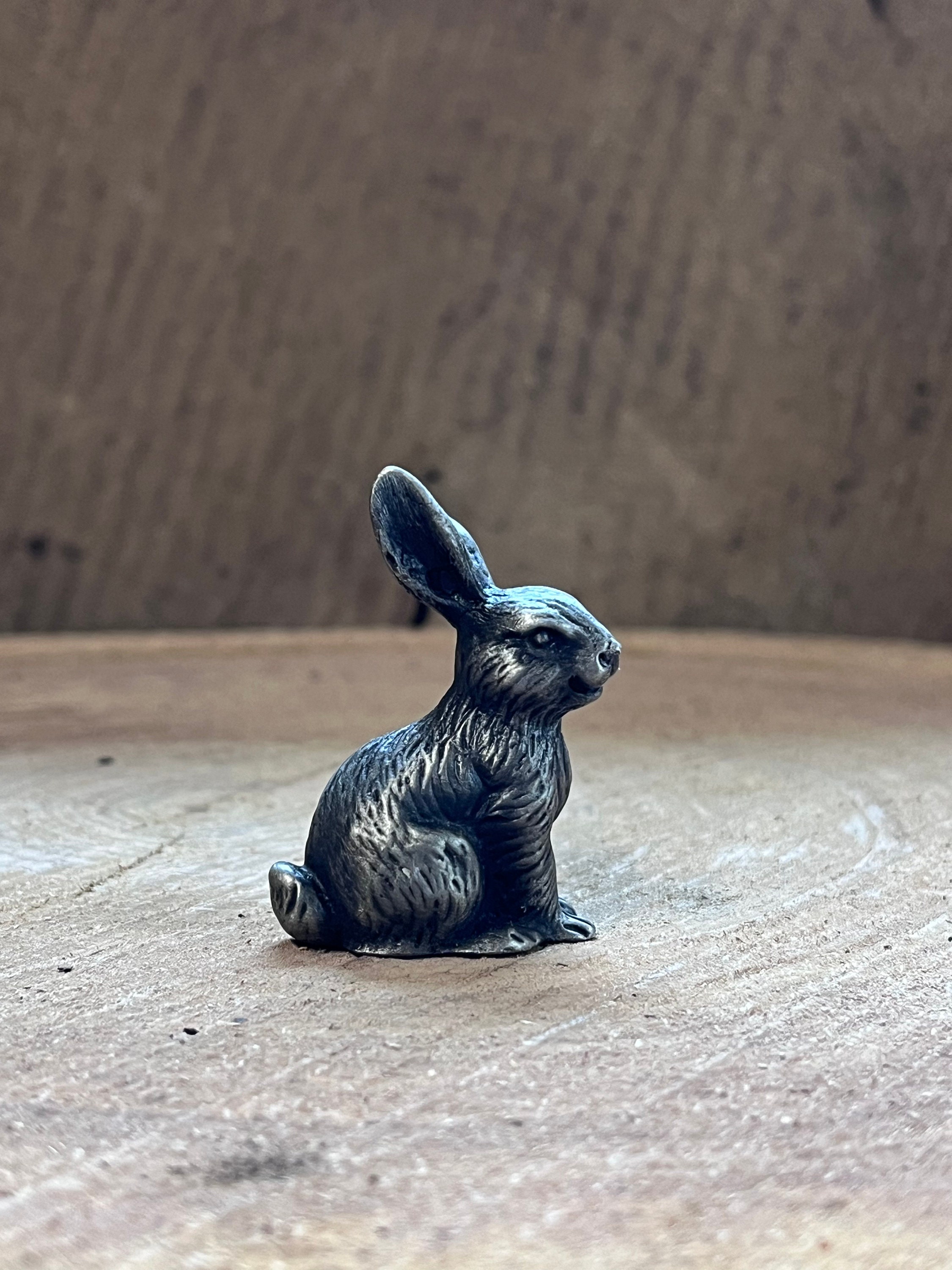Pewter Rabbit/hare Figurine - Etsy
