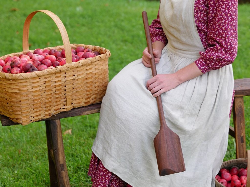 Large Wooden Pot Stirrer | Apple Butter Paddle | Custom Kitchen Paddle ...