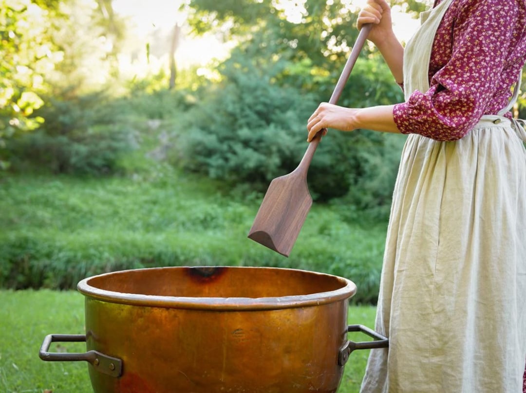 Large Wooden Pot Stirrer | Apple Butter Paddle | Custom Kitchen Paddle ...
