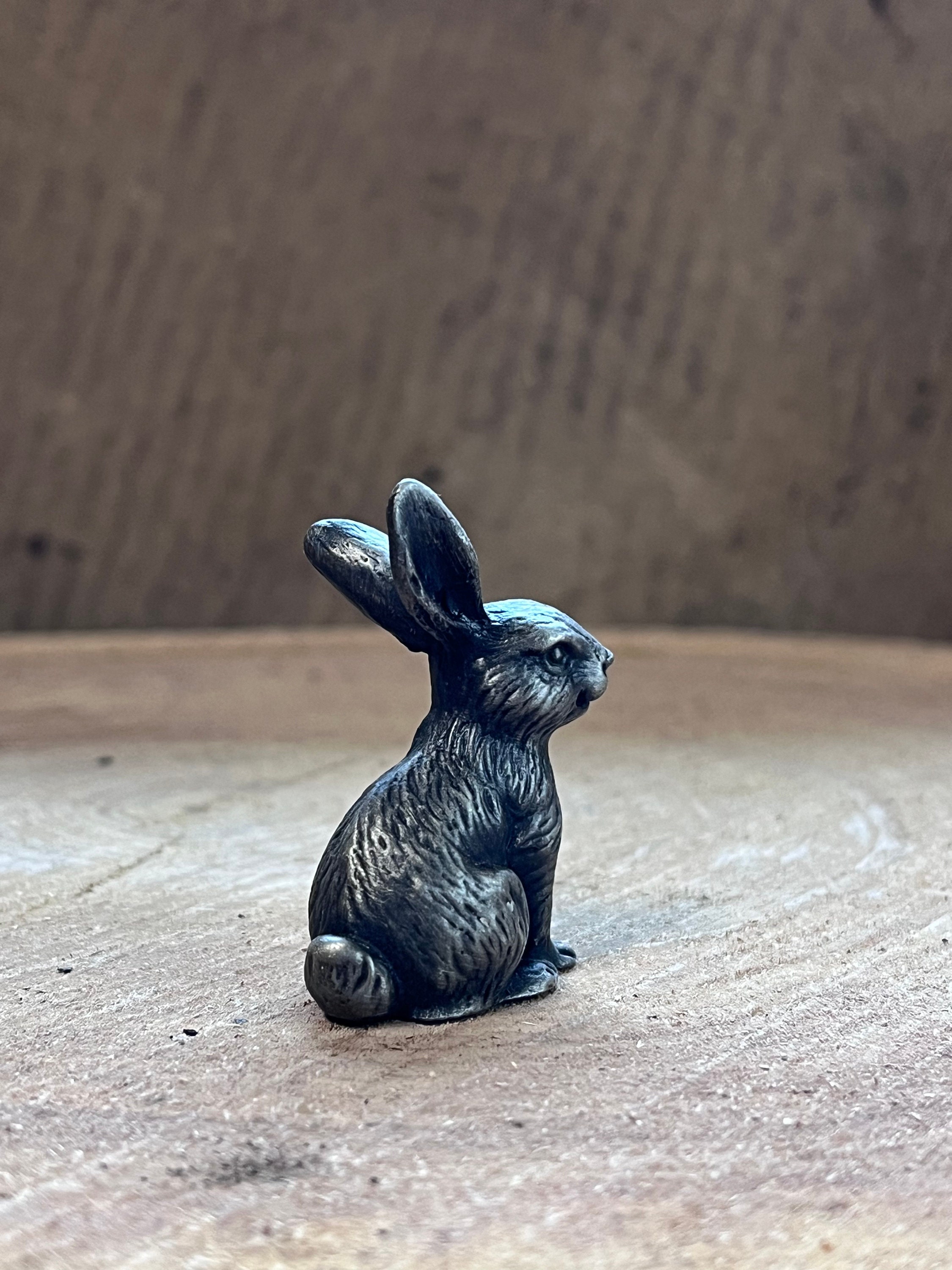 Pewter Rabbit/hare Figurine - Etsy