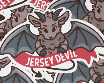 Jersey Devil Sticker - Etsy