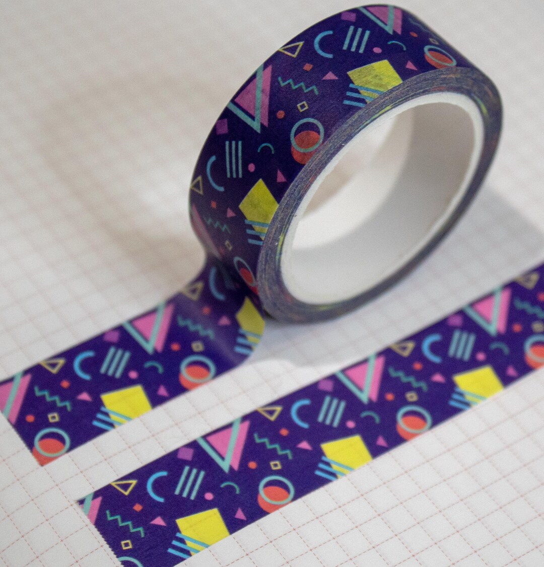 Arcade Carpet Washi Tape - Stationery Tape - Cute Stationery - Nerdy ...