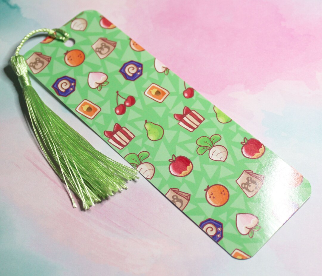 Animal Crossing Fruit Bookmark Kawaii Bookmark Cute Planner Book Mark ...