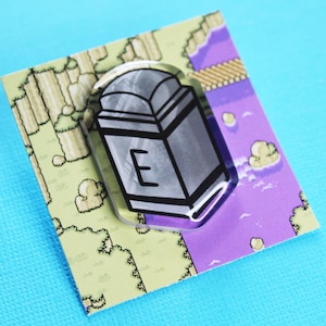 Iron Pencil/eraser Statue - Earthbound - Nintendo Pin - Bag Accessories ...