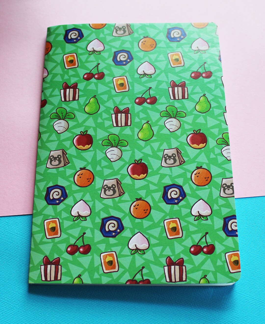 Island Goodies Notebook - Dotted Notebook - Cute Stationery - Animal ...