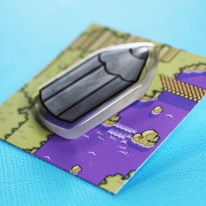 Iron Pencil/eraser Statue - Earthbound - Nintendo Pin - Bag Accessories ...