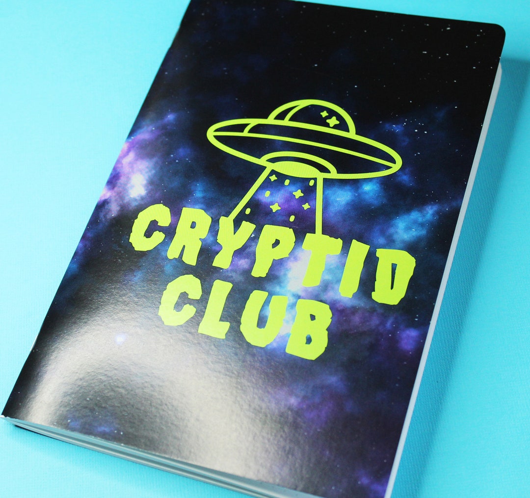 Cryptid Club Notebook Dotted Notebook Cute Stationery Cryptids Bullet ...