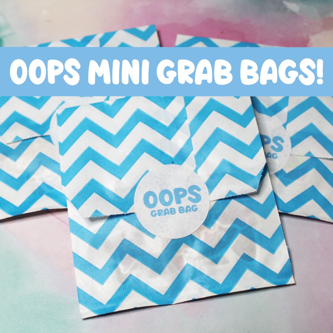 Mini Oops Grab Bag - Sticker Addition - Sticker Mess Up/ Smaller - Etsy