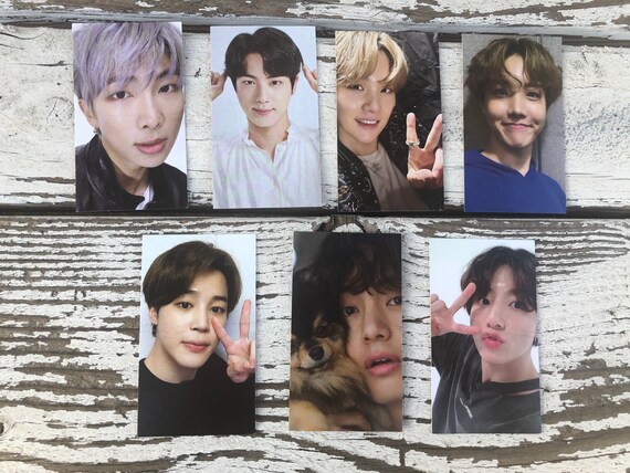 Fanmade BTS Photocard Set - Etsy