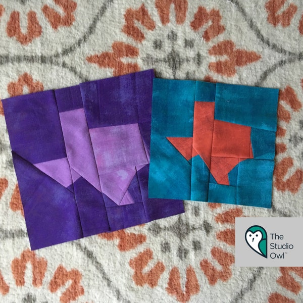 Texas Star Quilt Pattern - Etsy