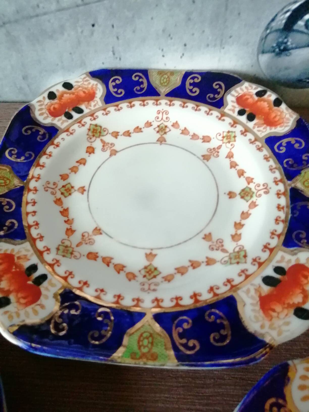 Antique MELBA Bone China Imari Pattern Set | Etsy