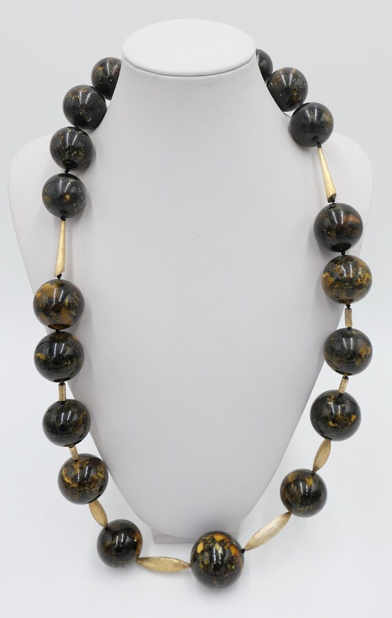 aussergewoehnliche bernstein collier - Gem