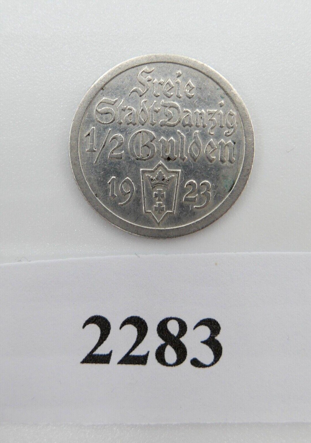 Free City of Danzig 1/2 Gulden Silver Coin 1923 Jäger D 6 - Etsy