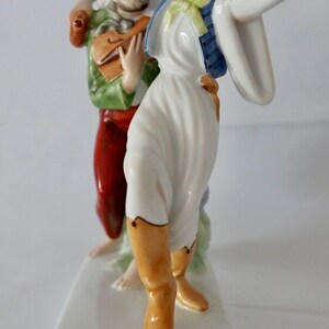 Porcelain Figurine Herend Hungary Dancing Men Drunken Musicians 22 Cm ...