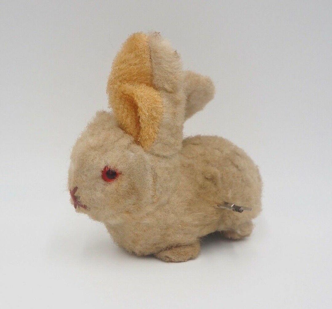 Vintage 60s Wind-up Rabbit Gebrüder Bühler West Germany Works - Etsy