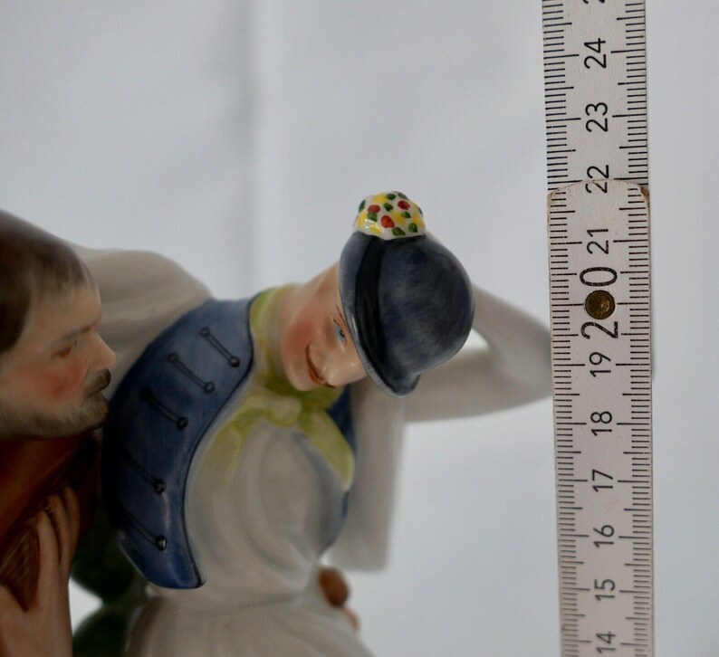 Porcelain Figurine Herend Hungary Dancing Men Drunken Musicians 22 Cm ...