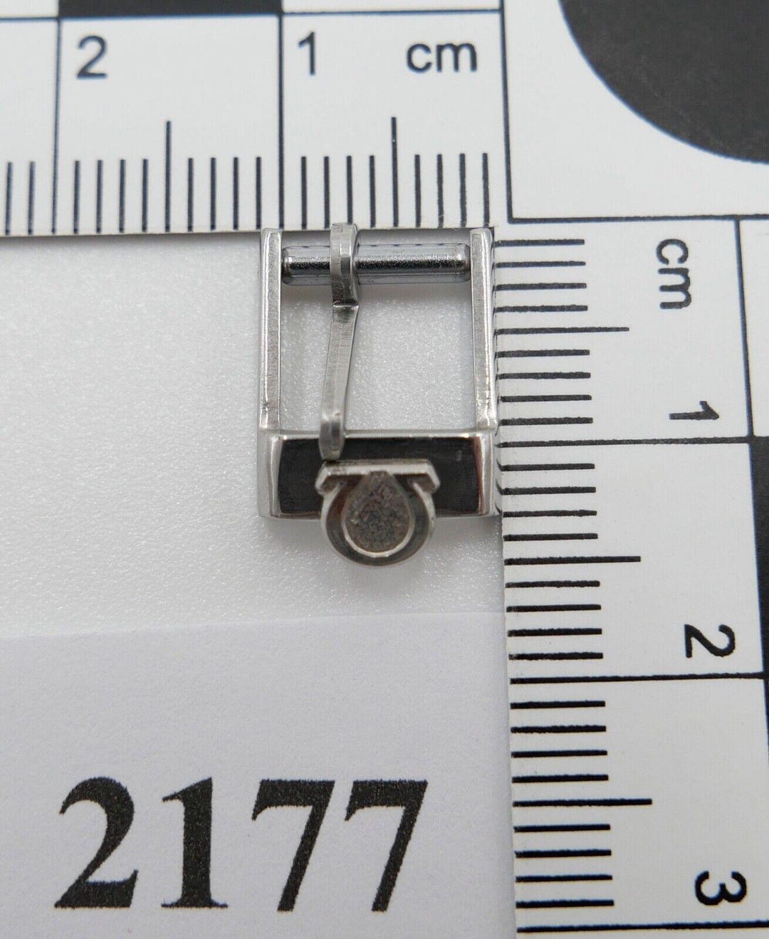 Original Old Omega Pin Buckle Stainless Steel Wristwatch 8 Mm Clasp ...