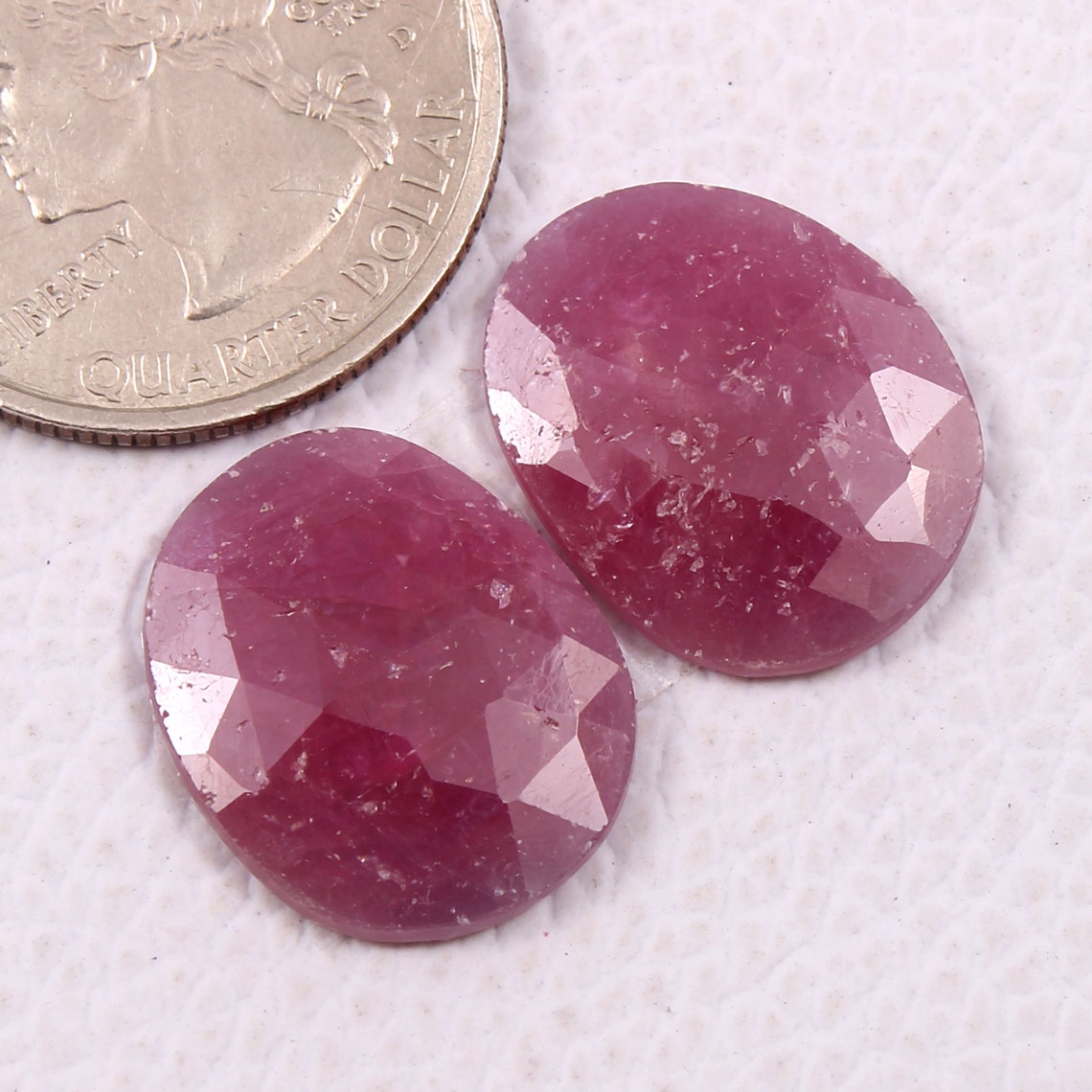Natural Pink Sapphire Gemstone Loose Sapphire Cabochon | Etsy
