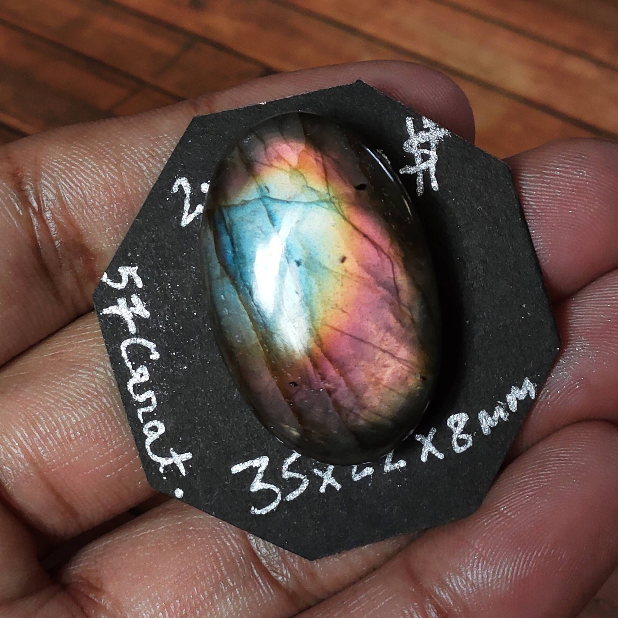 Looks Like sunset In sea Labradorite Gemstone Cabochon For | Etsy