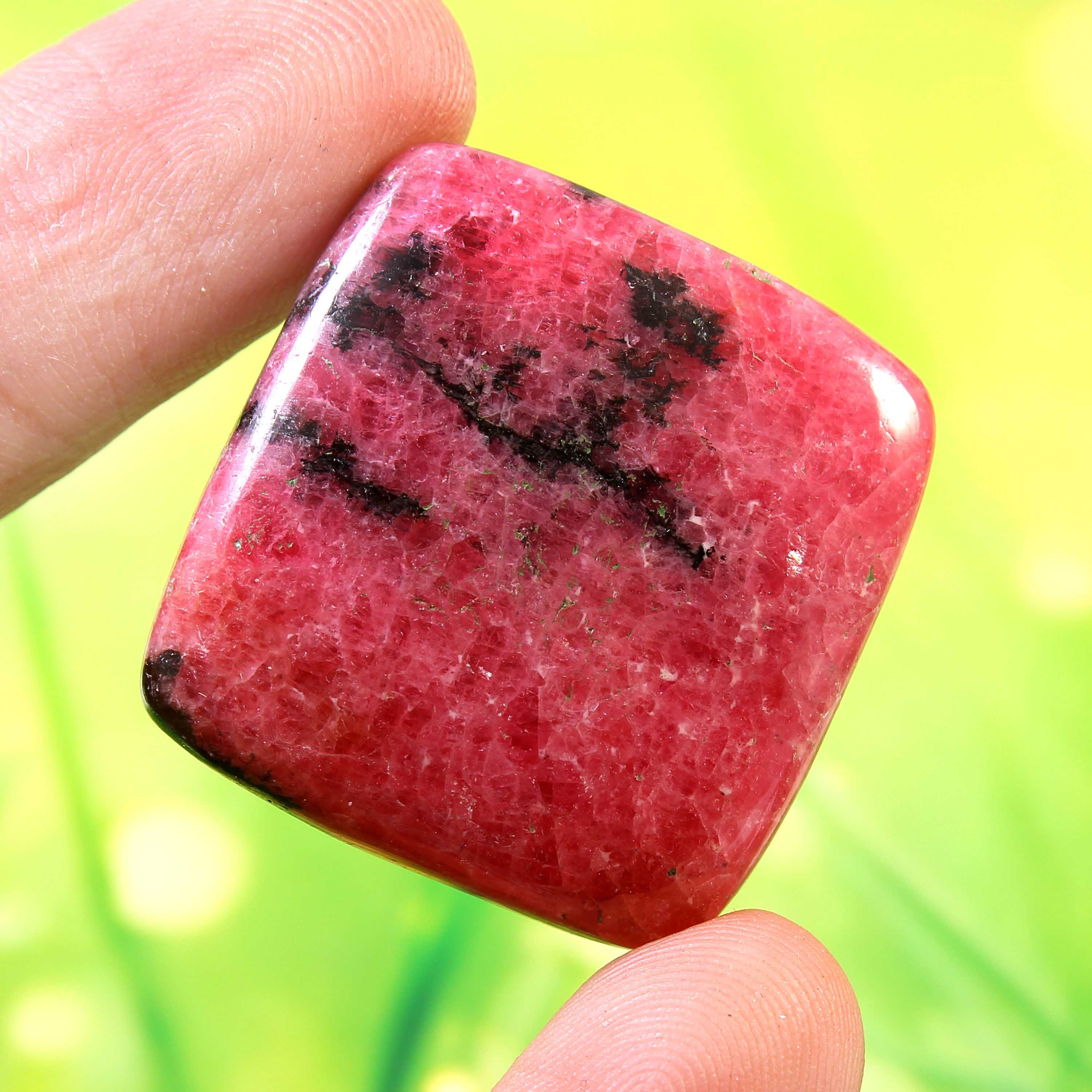 Top Quality Natural Rhodonite Gemstone Rhodonite Cabochon | Etsy