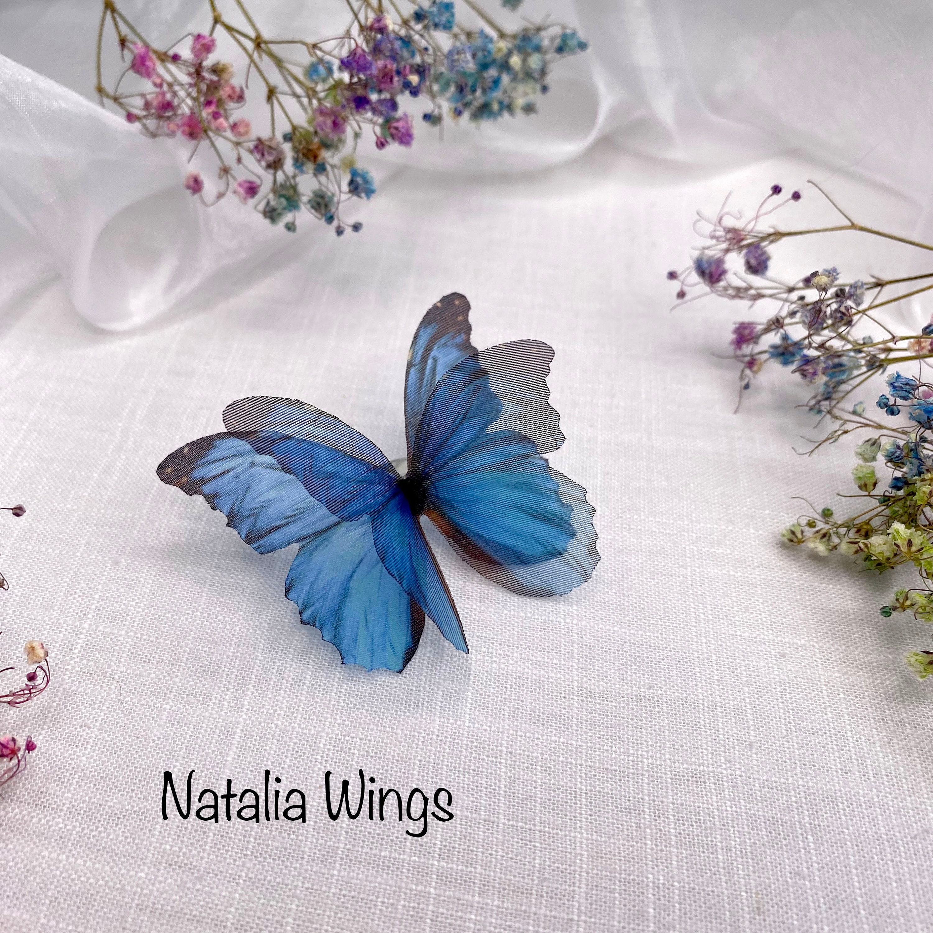 Silk Butterfly Ring 4012, Natalia Wings, Butterfly Jewelry, Wing ...