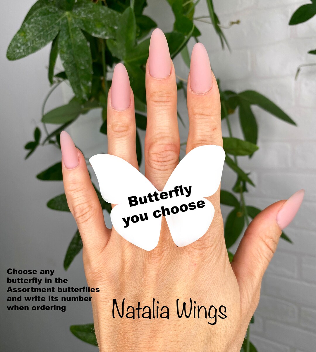Silk Butterfly Rings - You Choose Butterfly! Natalia Wings, Butterfly ...