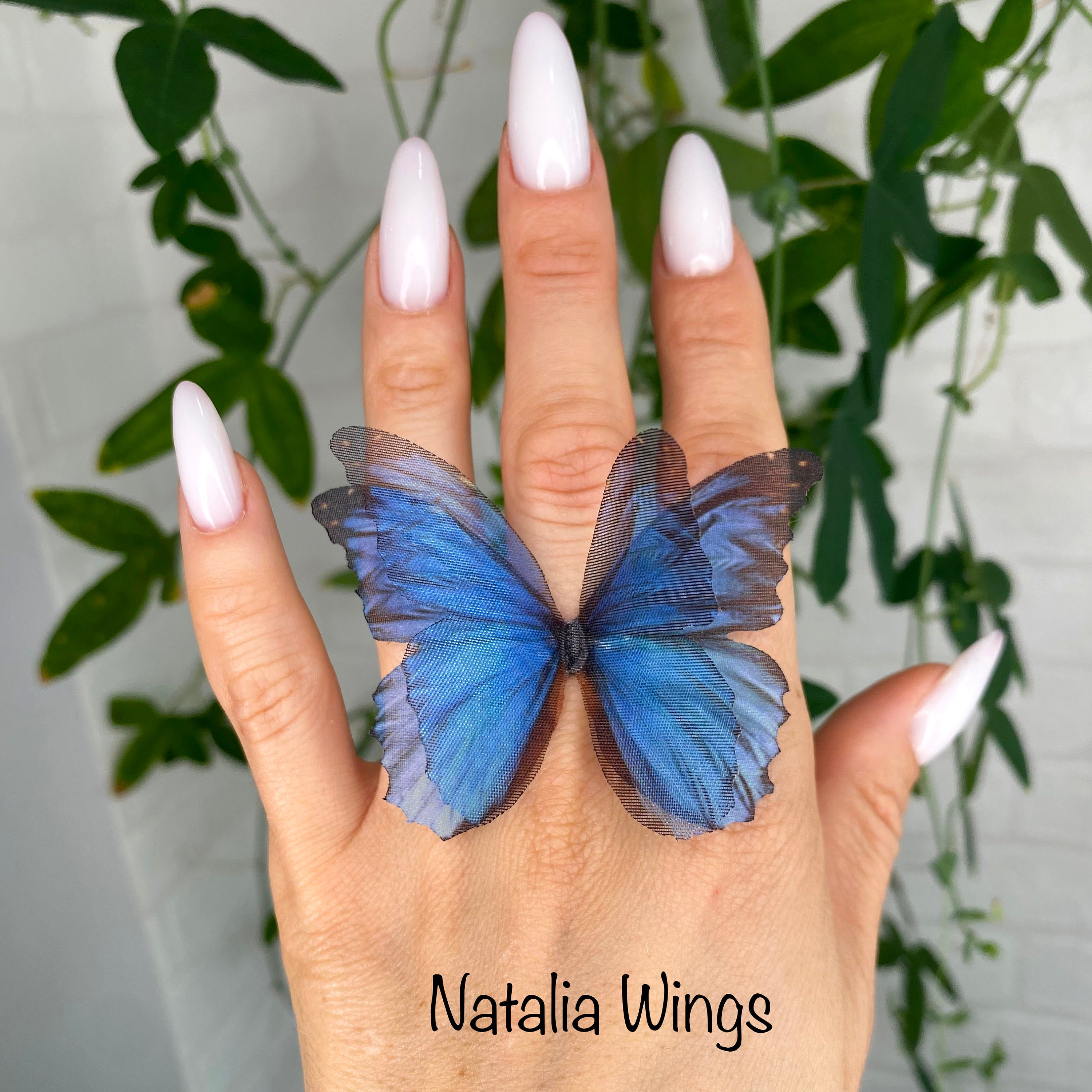 Silk Butterfly Ring 4012, Natalia Wings, Butterfly Jewelry, Wing ...
