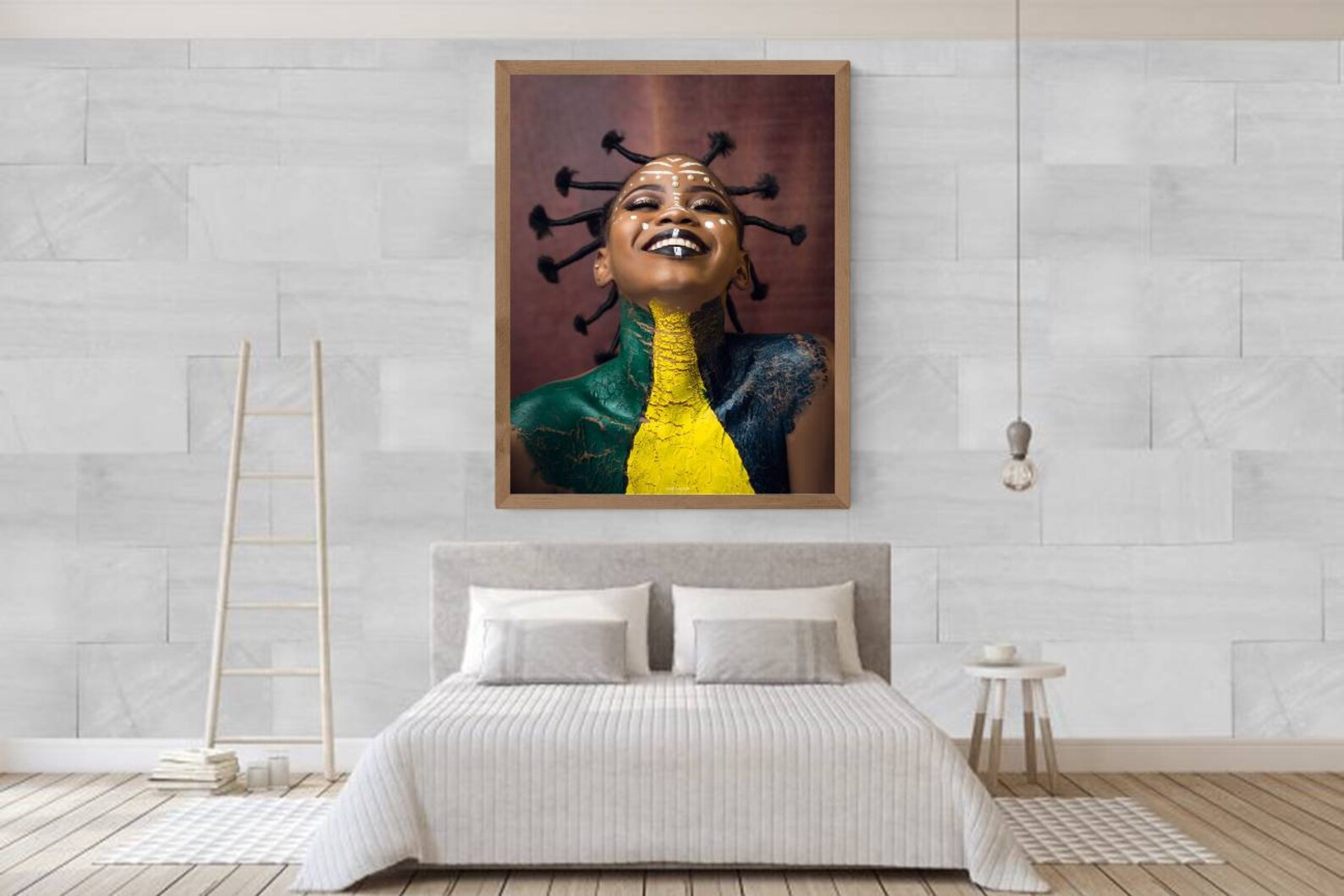 Melanin Photography African Tribal Paint & Makeup Art Print - Etsy